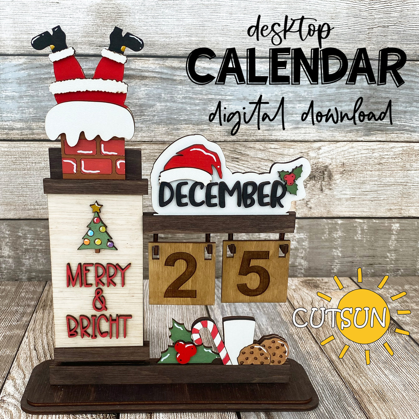 Interchangeable calendar SVG bundle Eternal calendar starter pack 12 m ...