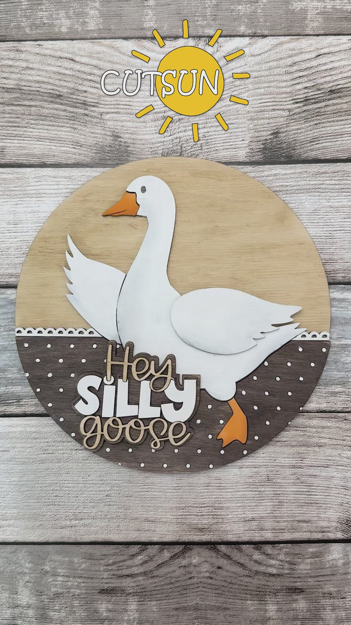 Strawberry Add-On SVG for Goose Door Hanger – Summer Laser Cut File fo ...